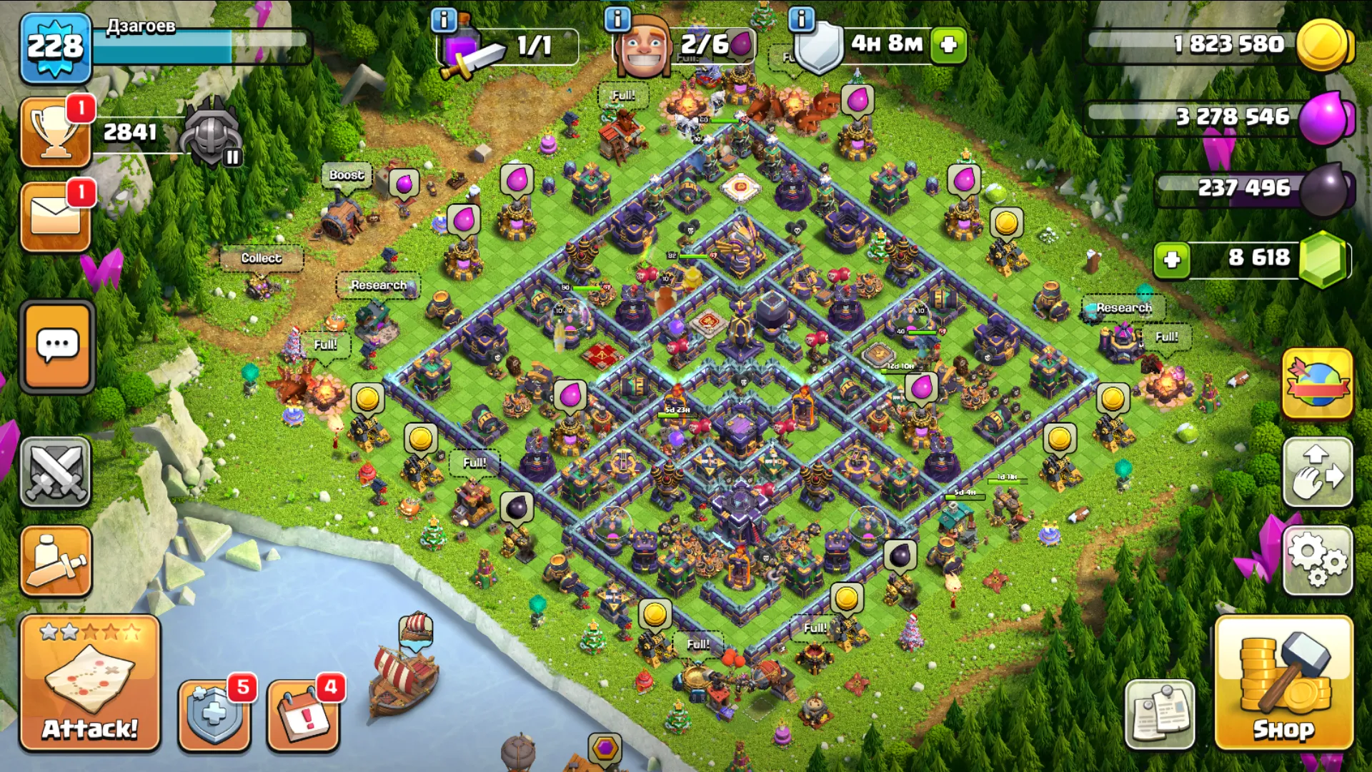 Buy Clash of Clans Accounts - CoC Account for Sale | 1v9