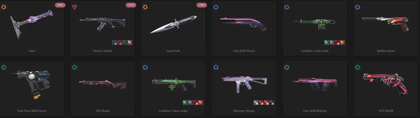 Buy Valorant Accounts - Instant Delivery | 1v9