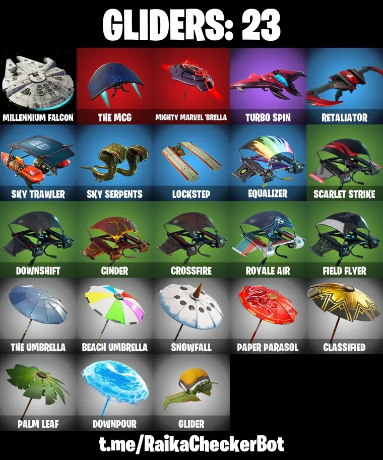 15 SKINS+ORANGE JUSTICE+RUST BUCKET+PEELY+ROX(STAGE 5)+VEGA+DEMI+EMBER ...