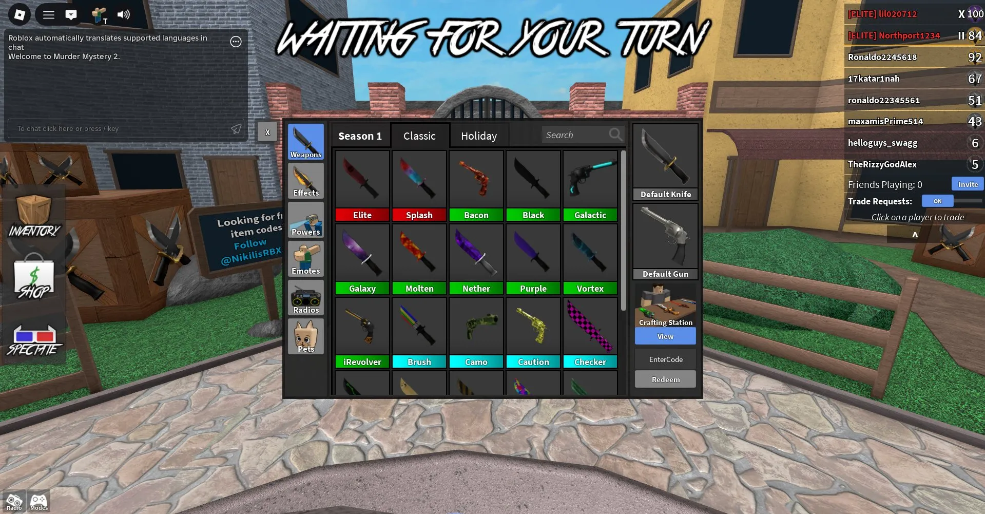 RBL2730 //MM2 Big Donation 19474 R$ - Brookhaven RP 2149 R$ - Elite ...