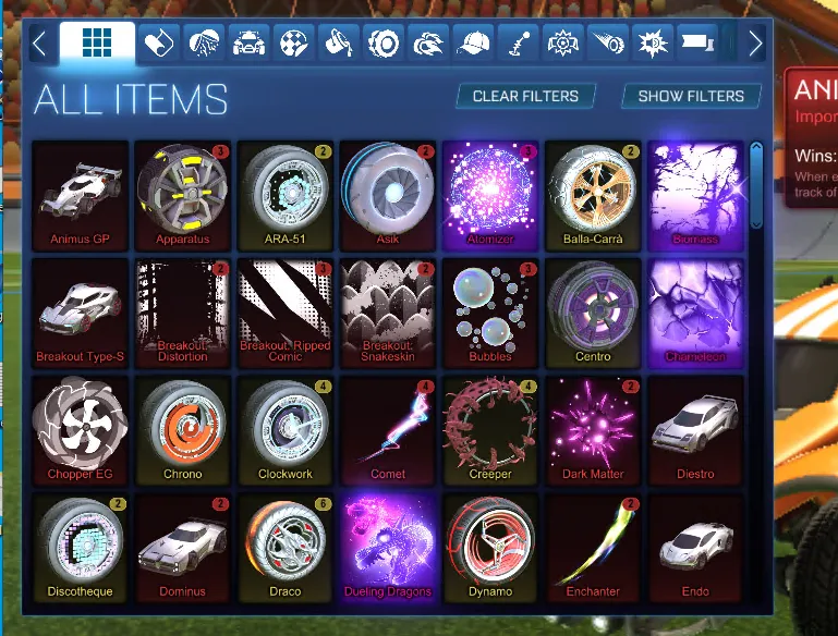 STOCK965 //Fennec Dominus 200+ BMs Exotics Imports Breakout Octane ...