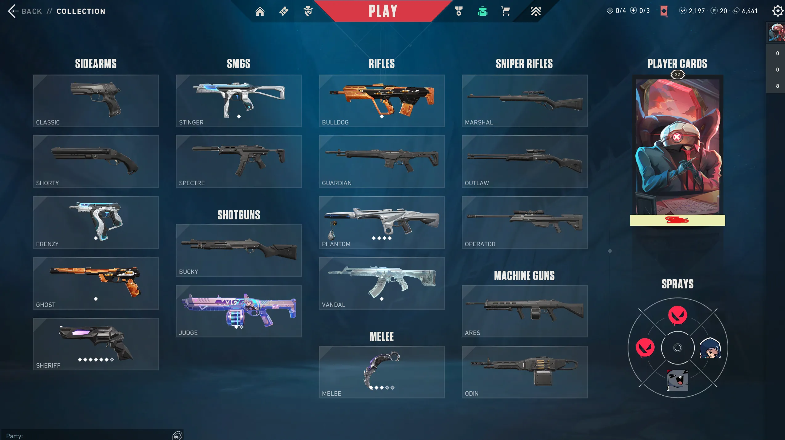 Buy Valorant Accounts - Instant Delivery | 1v9