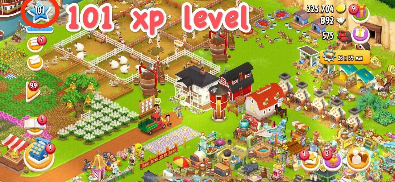 Affordable🌳⚡️101 LvL Hay Day⚡️🌳3900 Barn storage⚡️🌳2350 silo storage⚡️🌳 ...