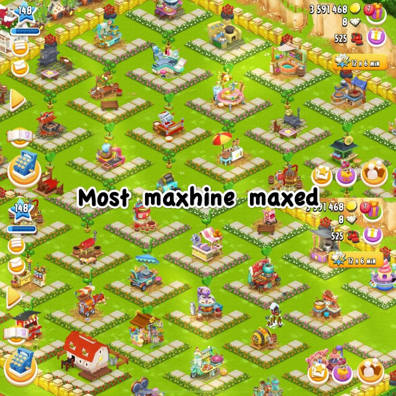 💥148 High-LvL Hay Day💥 5000 Barn storage💥 2000rsilo storage💥 Nice ...