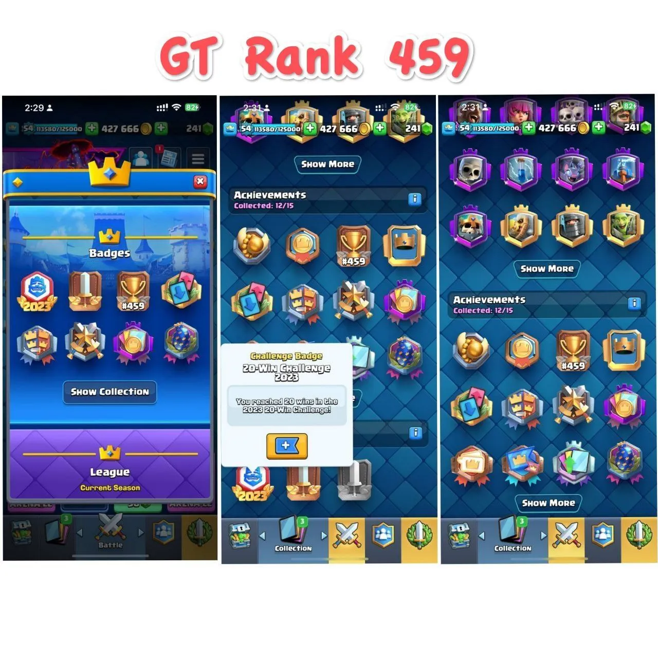 Rare Old CRL 20 win emote GT rank 459 Rarest emotes of entire game ...