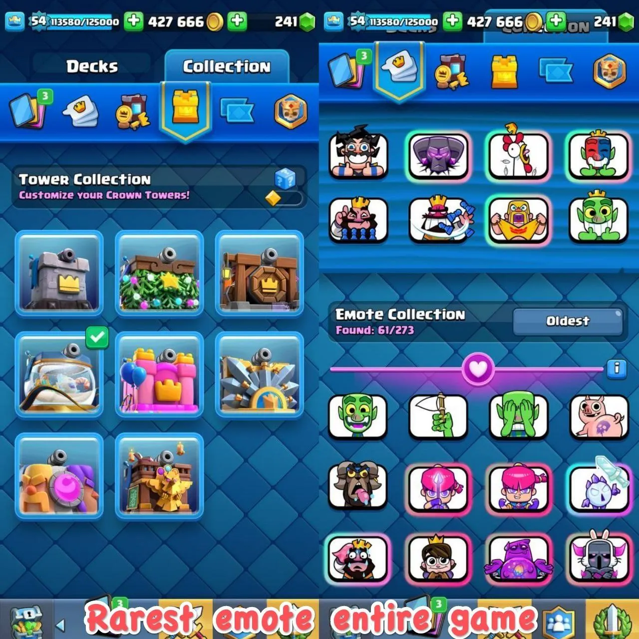 Rare Old CRL 20 win emote GT rank 459 Rarest emotes of entire game ...