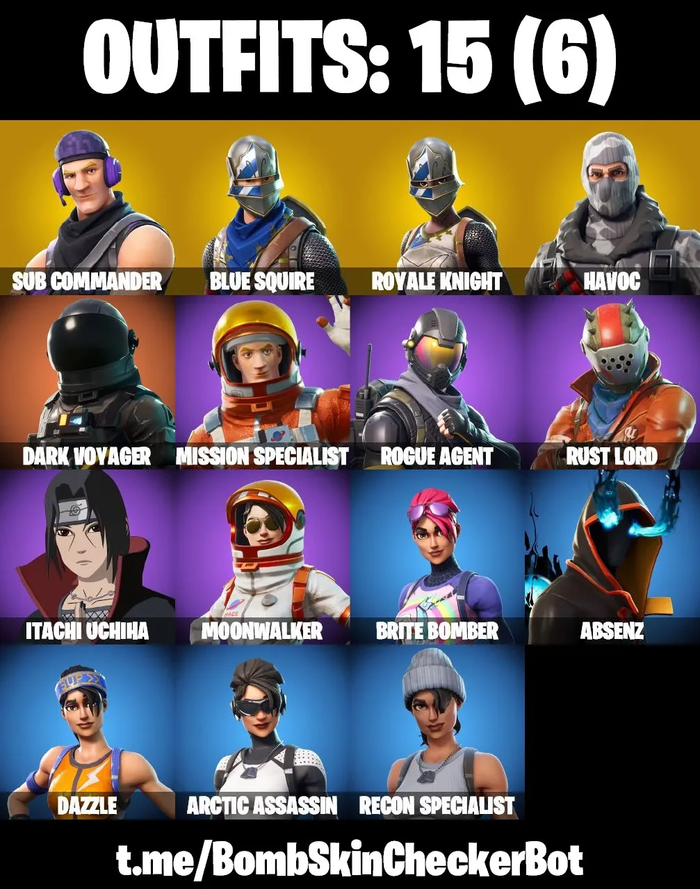 💫BLUE SQUIRE 💫15 SKINS💫 ROYALE KNIGHT💫 HAVOC💫SUB COMMANDER💫TAKE THE L💫 ...