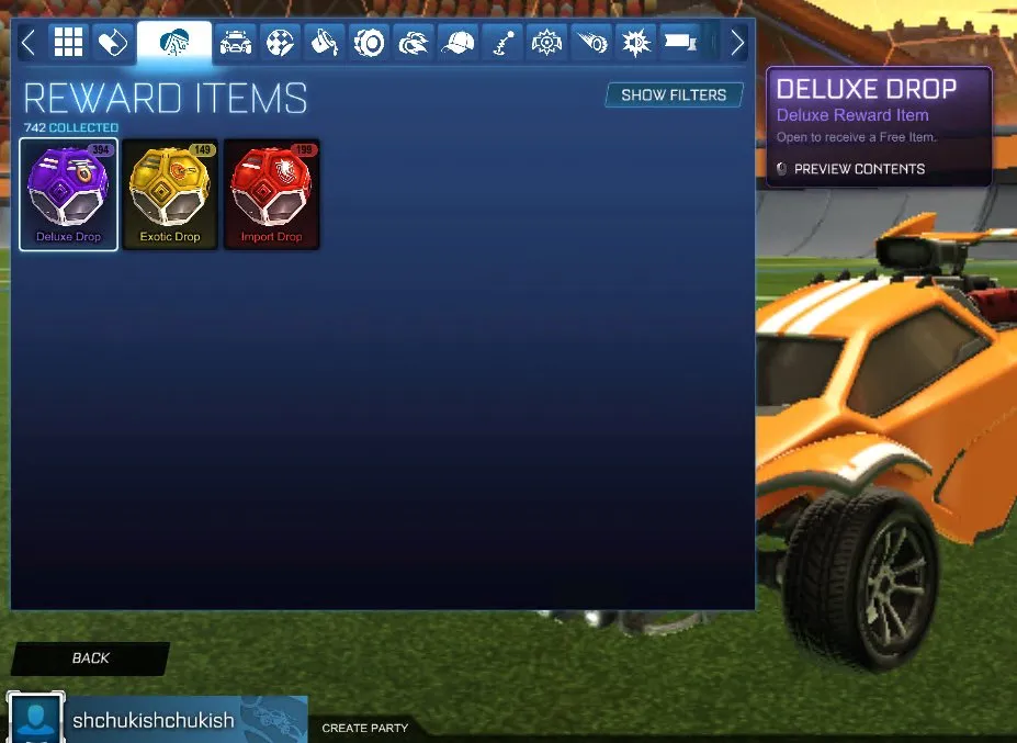 STOCK986 //742 Chests Deluxe Drop Exclusive Fennec Titanium White ...