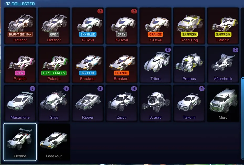 STOCK471 //Fennec, Octane, Dominus, Titanium White Venom, Black Markets ...