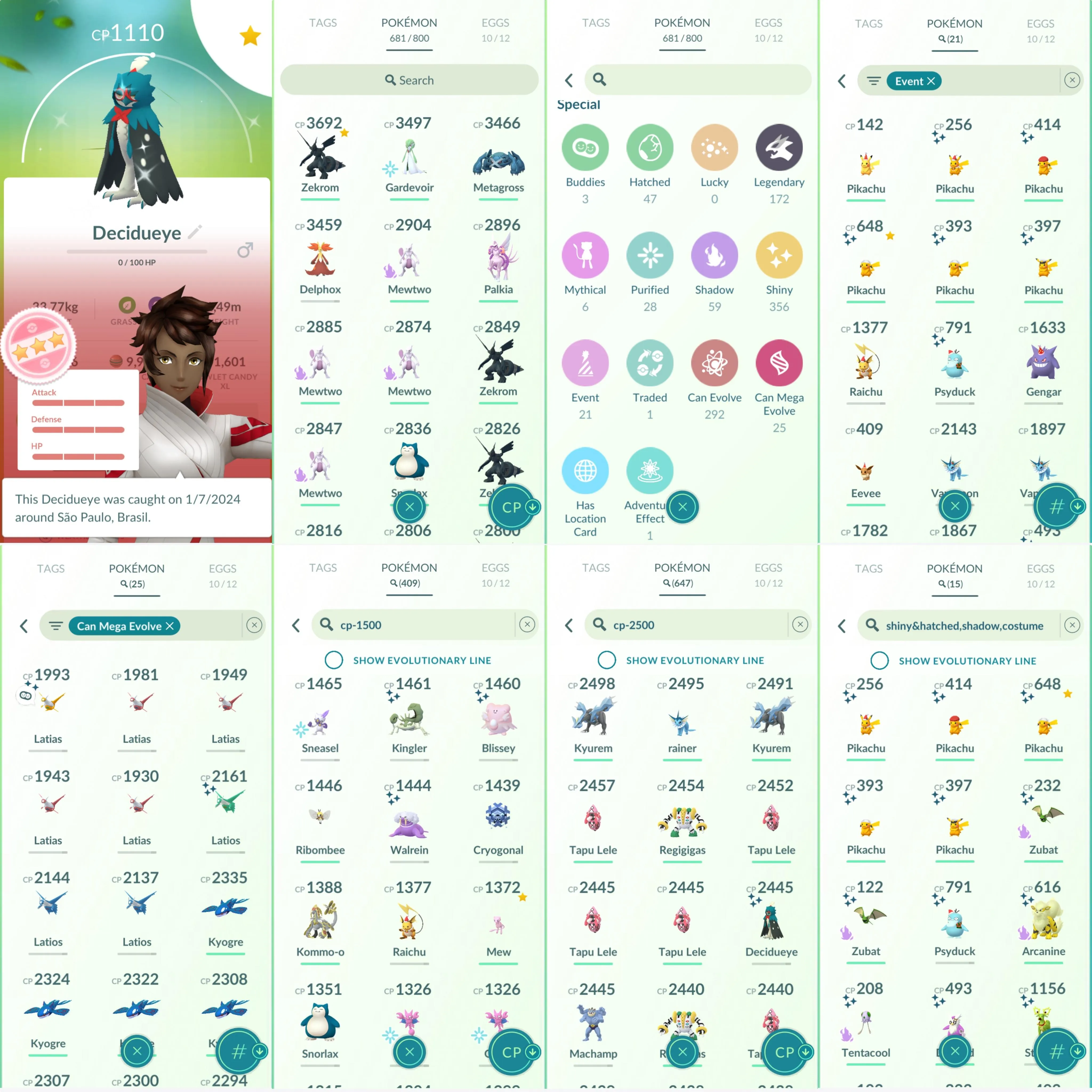 1001 LV47 Dialga origin Roar of Time. Shiny: mega latios, mega latias ...