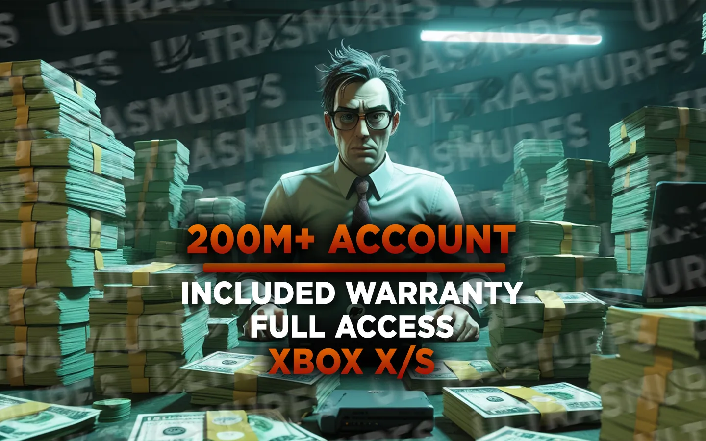 【XBOX X/S】200 Million+ Cash Account | 1v9