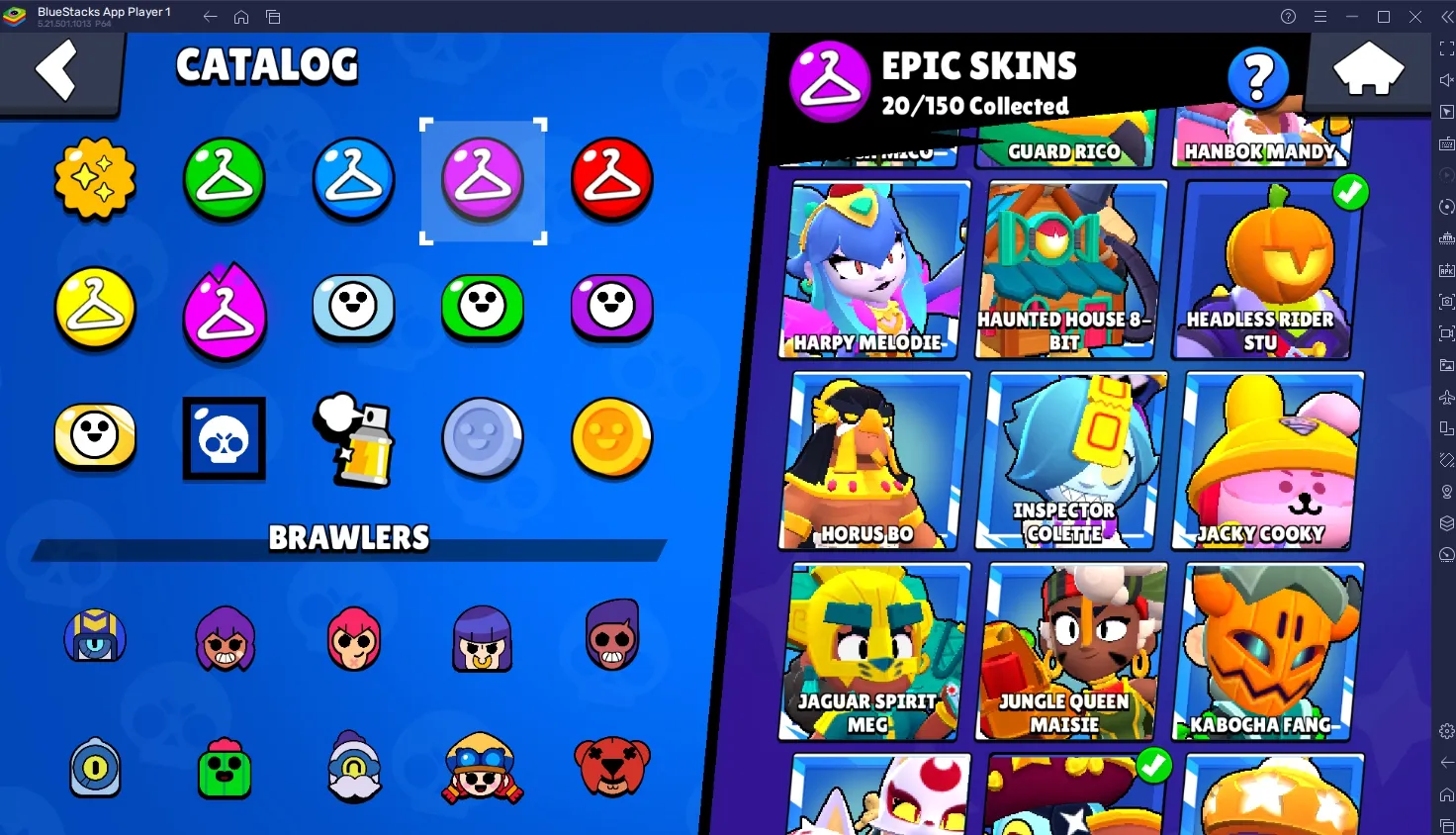 HEADLESS RIDER STU ⭐ 39.400 TROPHY ⭐ 80 BRAWLERS ⭐ 103 SKINS ⭐ 15 MAX ⭐ ...