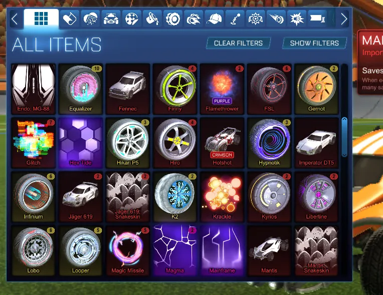 STOCK965 //Fennec Dominus 200+ BMs Exotics Imports Breakout Octane ...