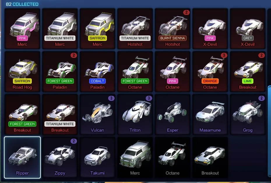 STOCK554 //Fennec Nimbus Diestro Cyclone Twinzer Werewolf Animus GP ...