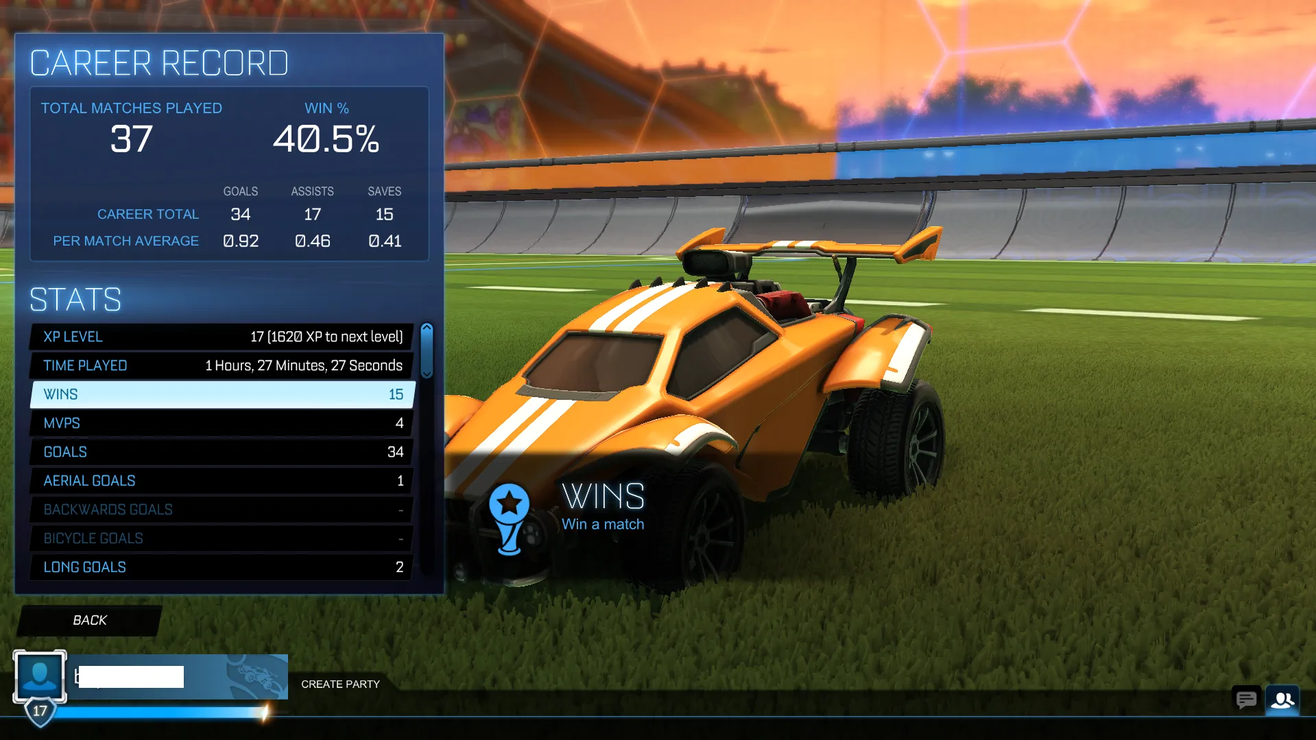 Rocket League🏆 EPIC Games💎driver challenges completed⭐️ LEVEL 17 ️ ...