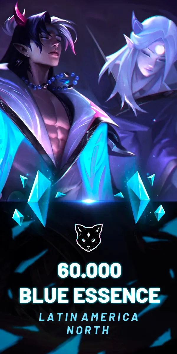 LAN 60.000 BE - LoL Smurf Account | 1v9
