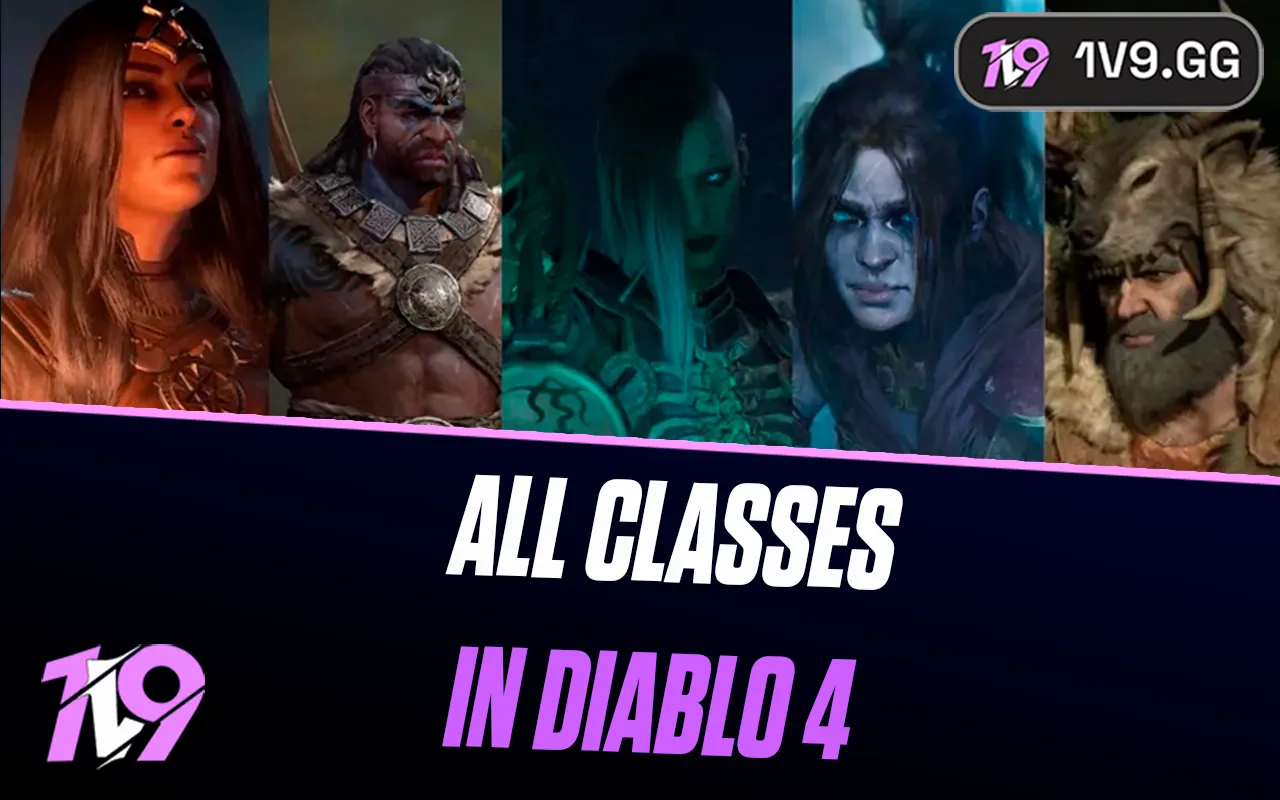 All Classes in Diablo 4, Ranked | 1v9