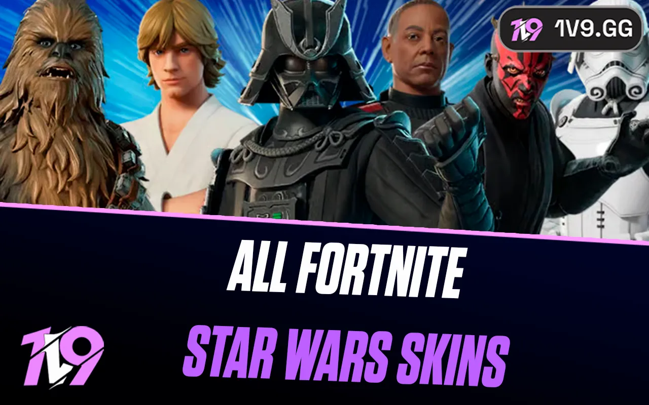 All Fortnite Star Wars Skins And How to Get Them | 1v9