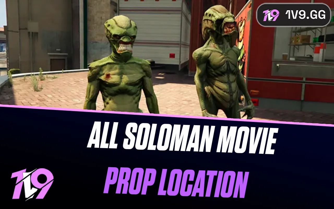 GTA Online Movie Props Locations: How To Get Alien Outfit | 1v9