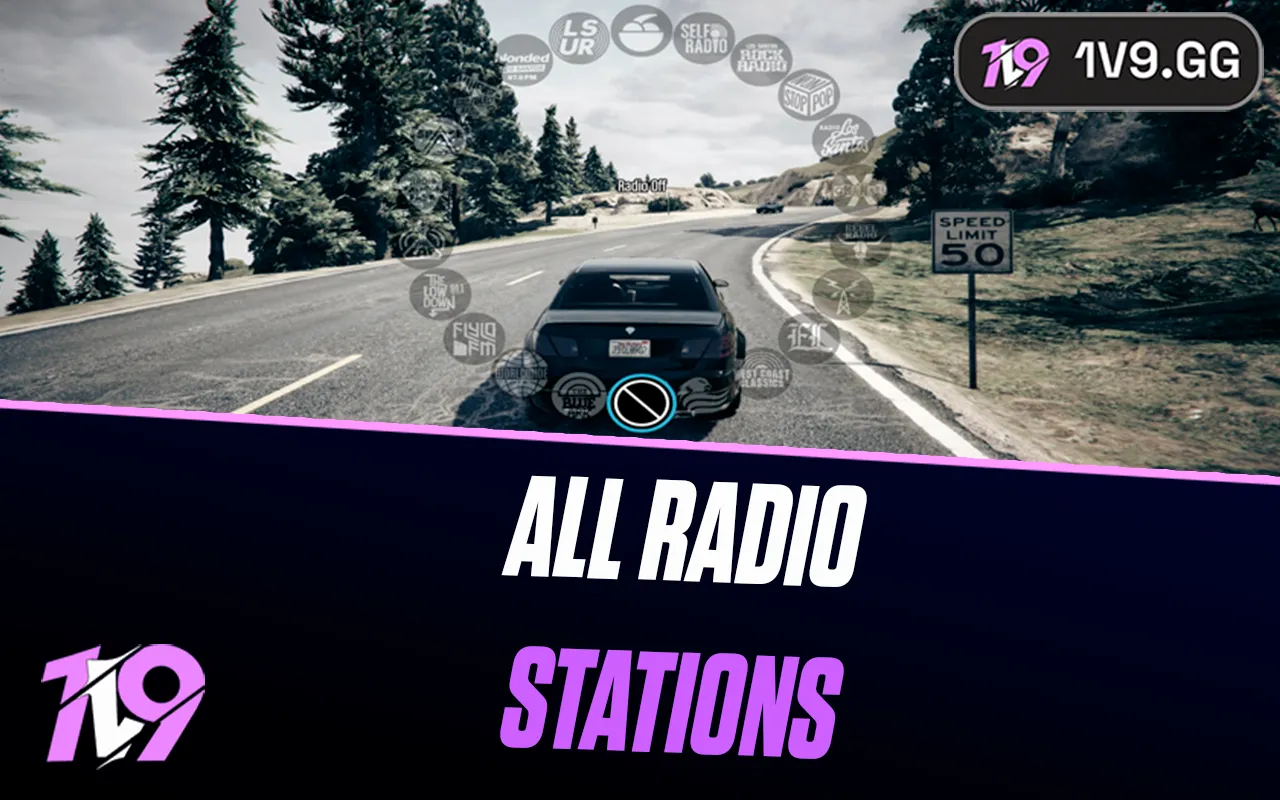 All Radio Stations in GTA 5, Ranked | 1v9