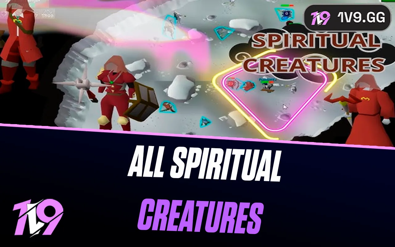 All Spiritual Creatures in OSRS | 1v9