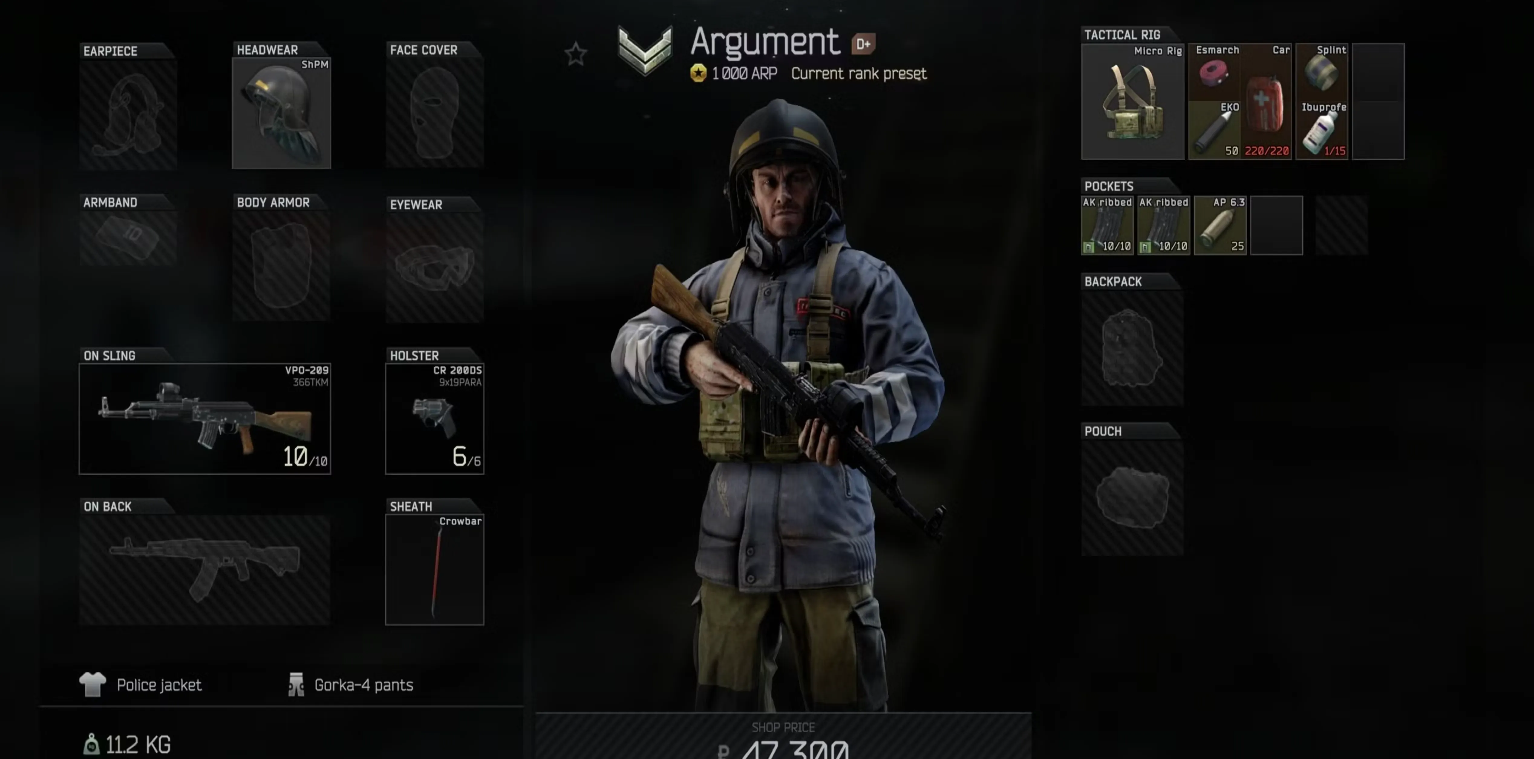 7 Best Initial Loadouts In Escape From Tarkov: Arena | 1v9