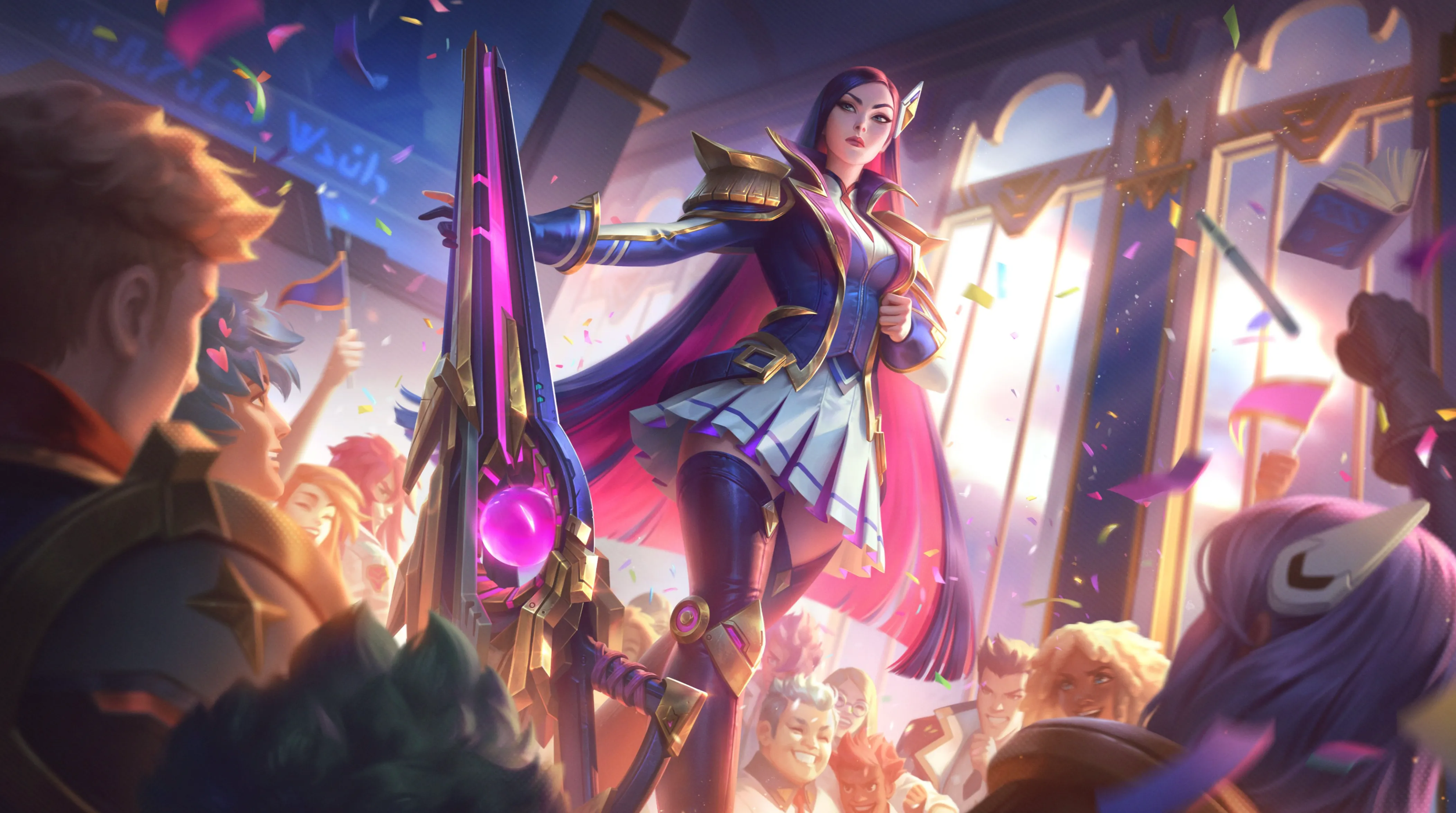 All Battle Academia Skins In League of Legends | 1v9