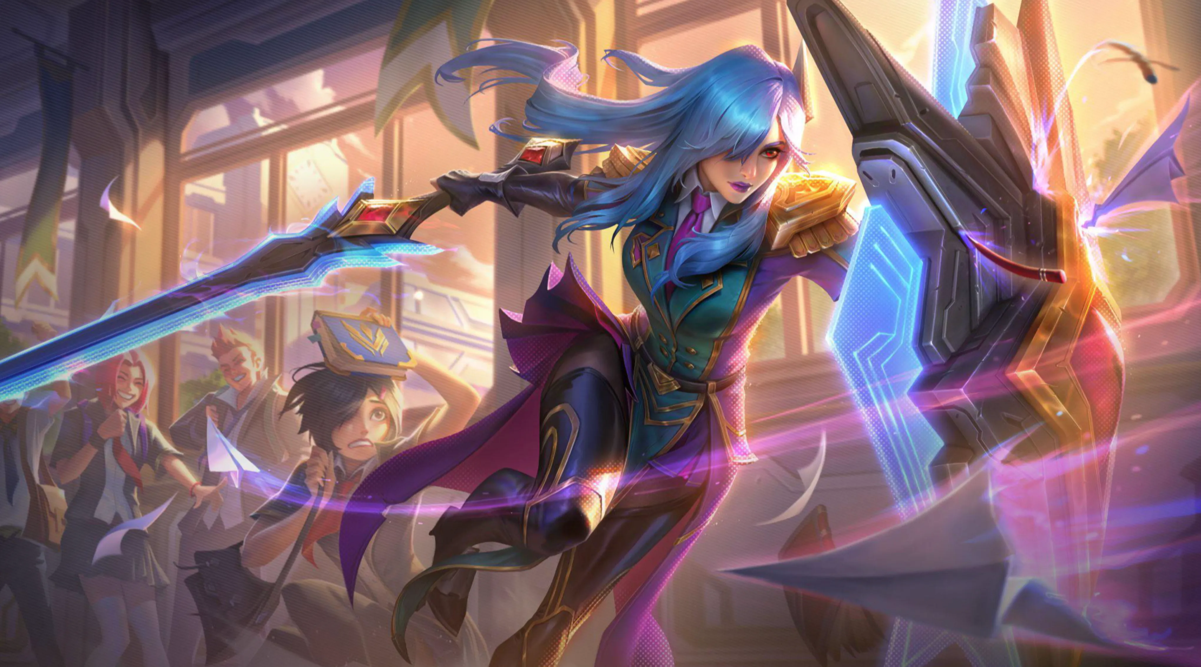 All Battle Academia Skins In League of Legends | 1v9