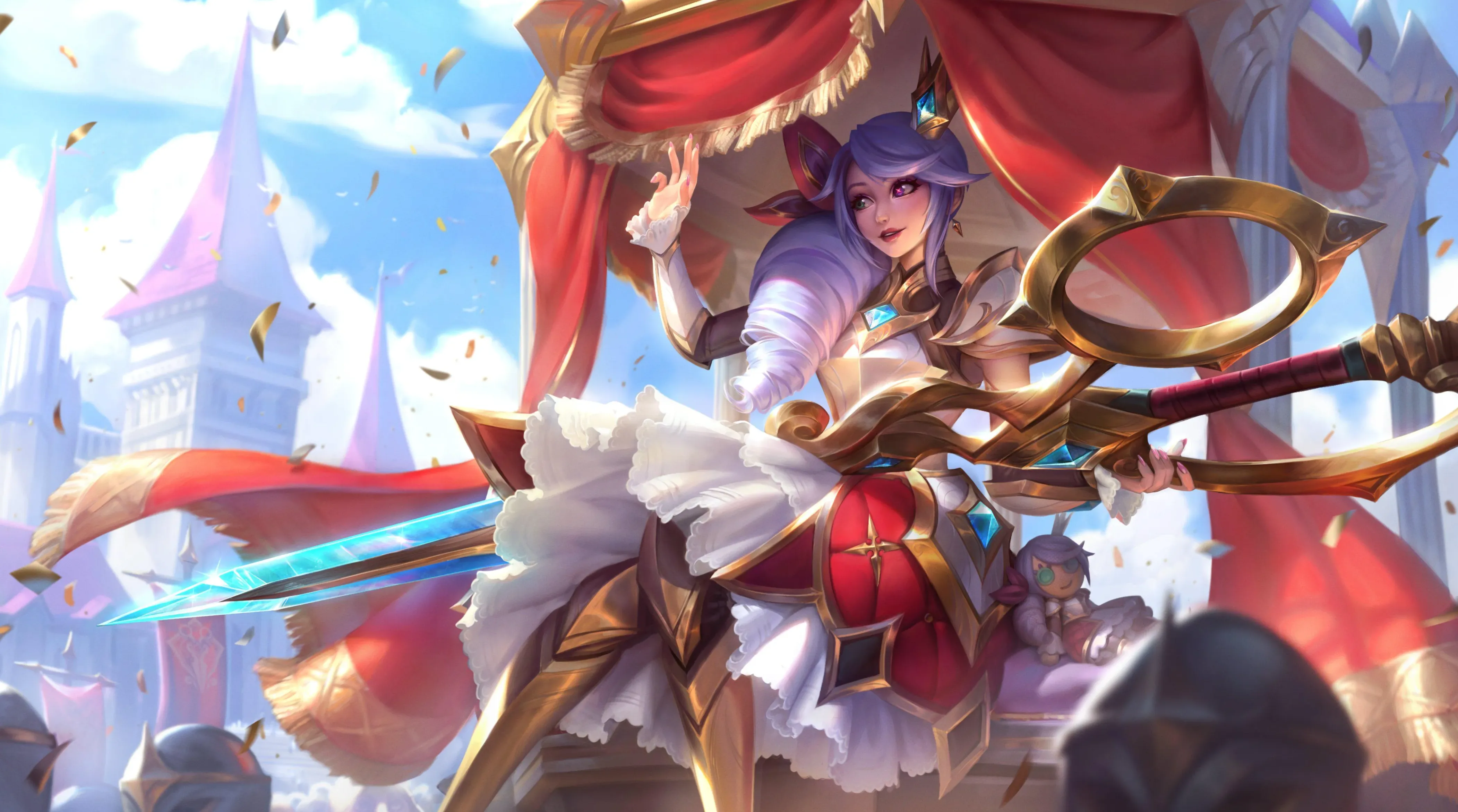 All Battle Queen Skins In League of Legends | 1v9