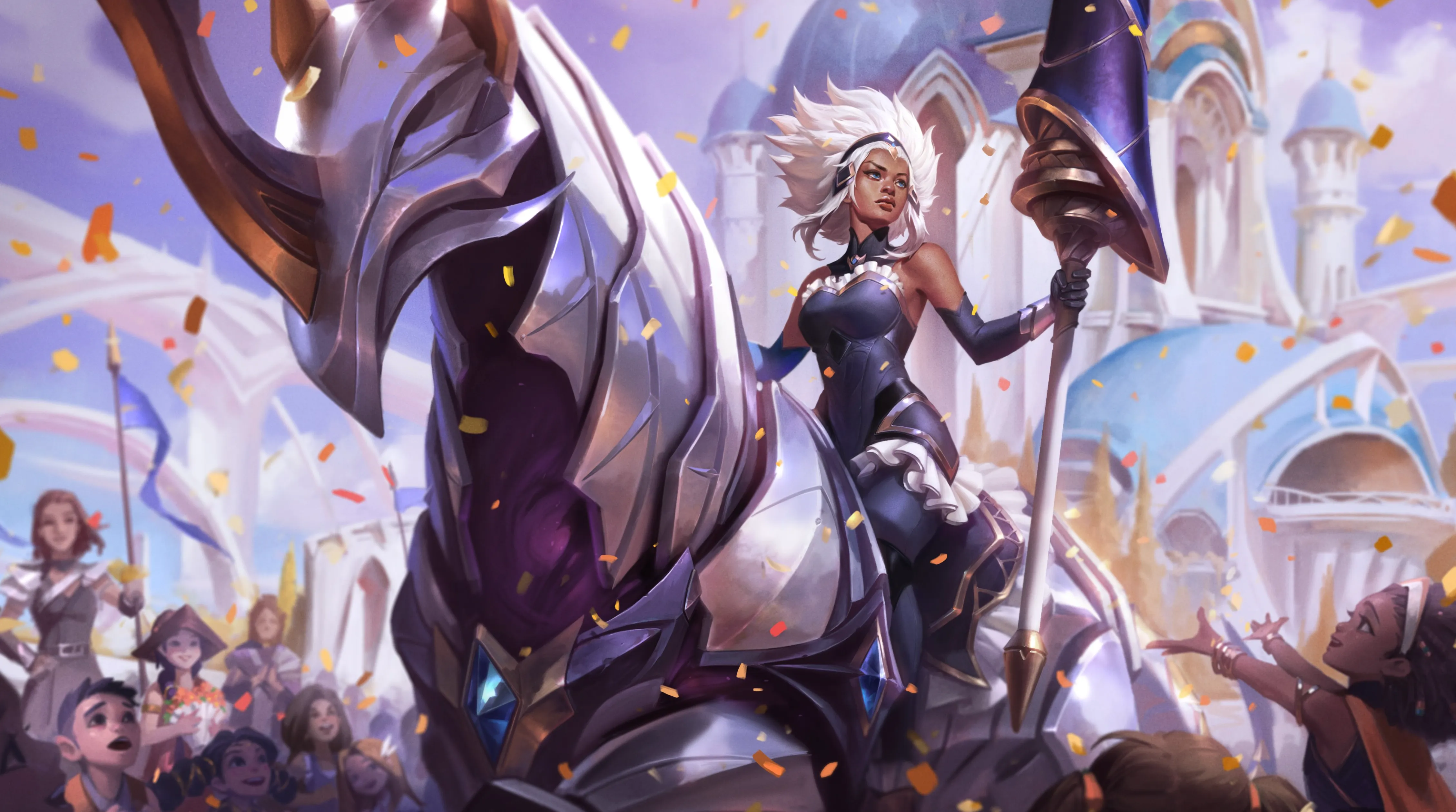 All Battle Queen Skins In League of Legends | 1v9