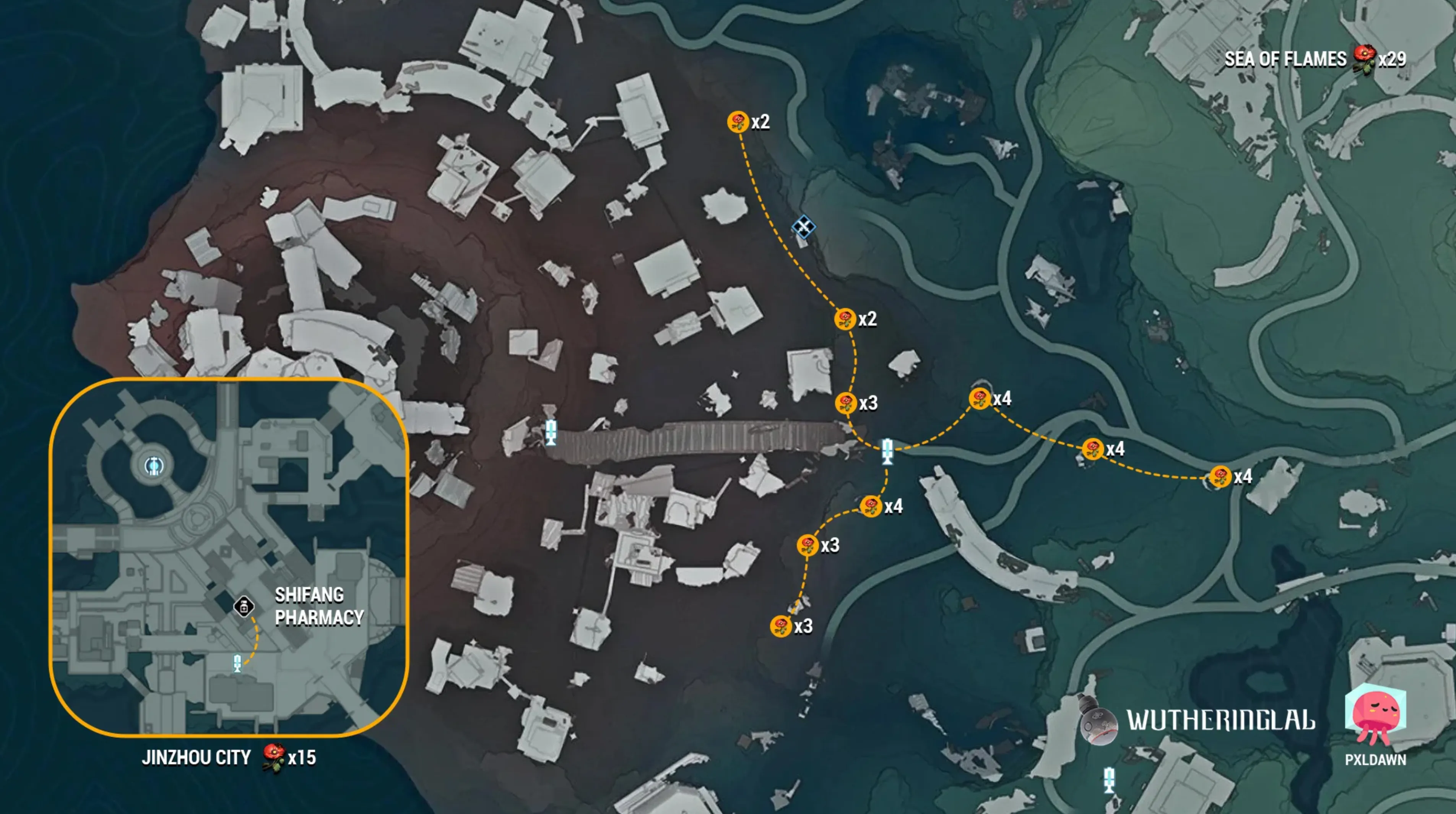 All Ascension Material Locations In Wuthering Waves | 1v9