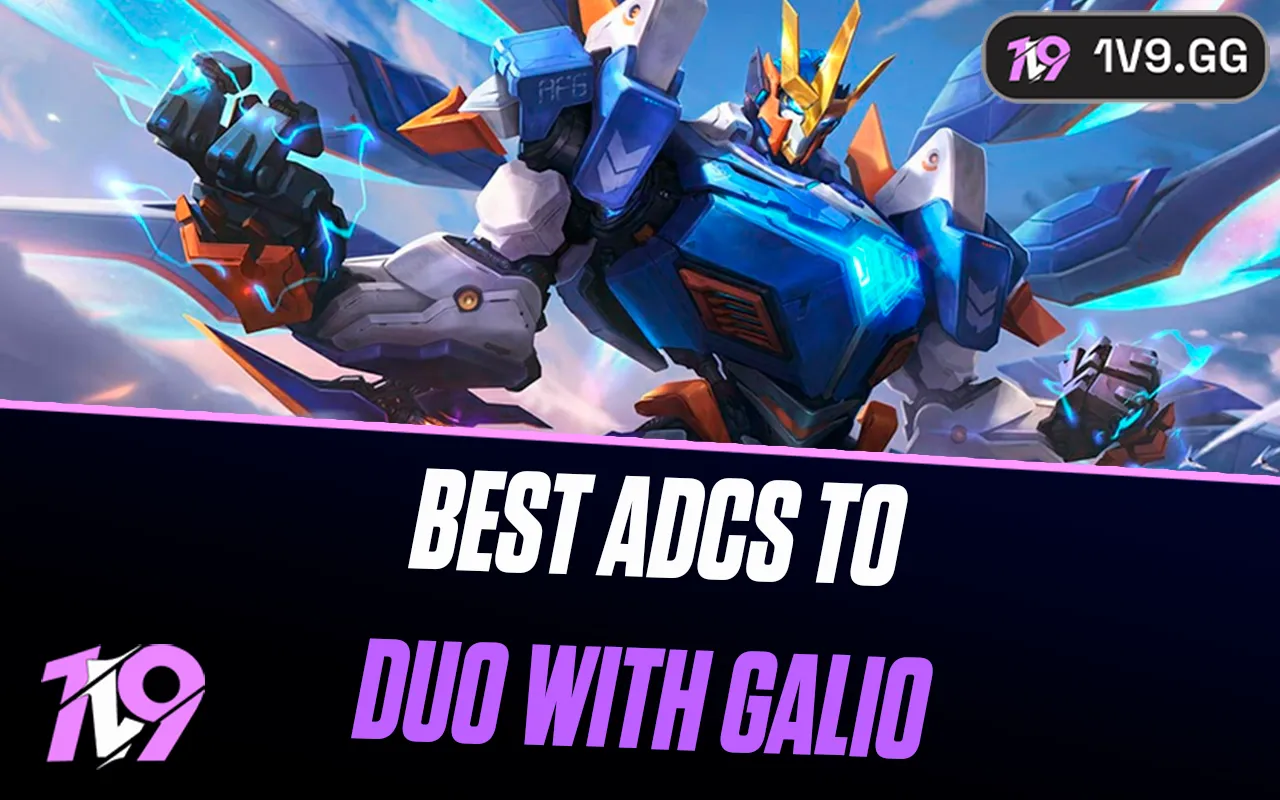 8 Best ADCs To Pair With Galio Support In League of Legends | 1v9