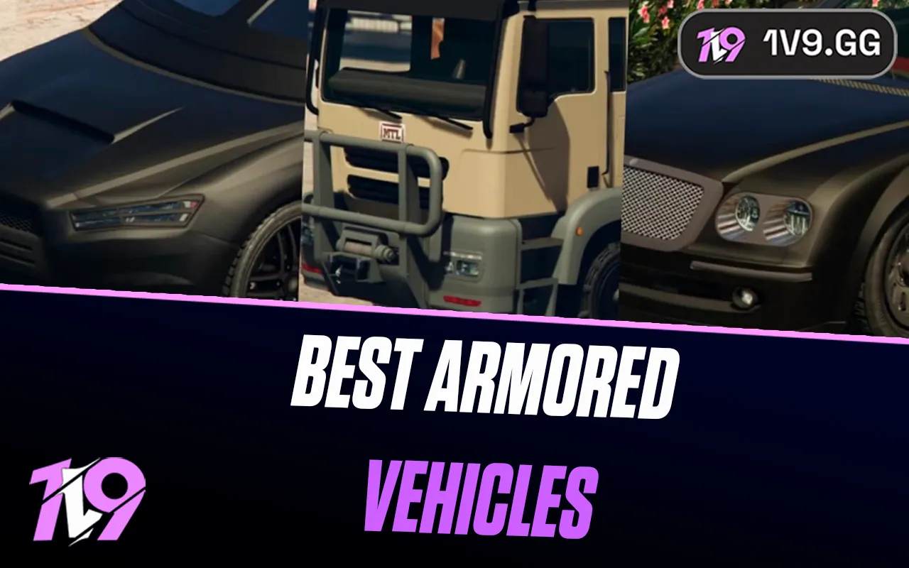 10 Best Armored Vehicles In GTA Online | 1v9