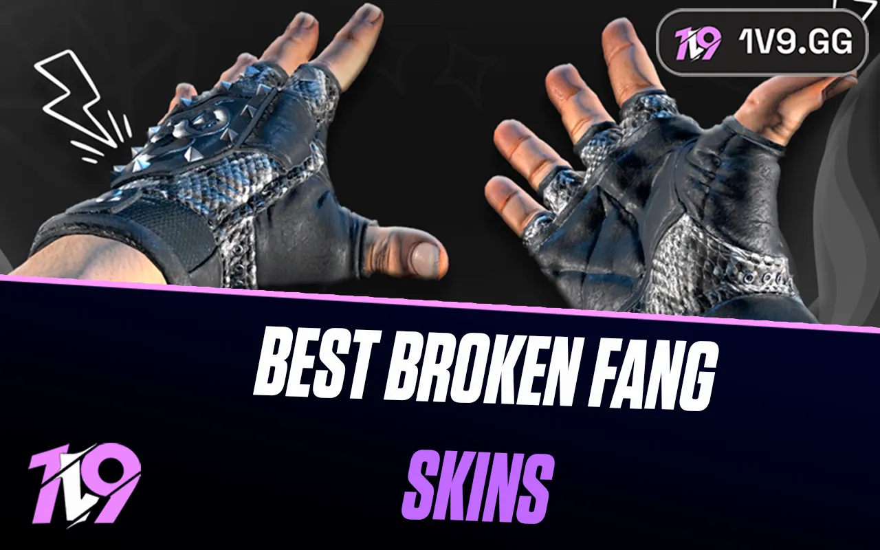 The Best Broken Fang Gloves Skins In CS2 | 1v9