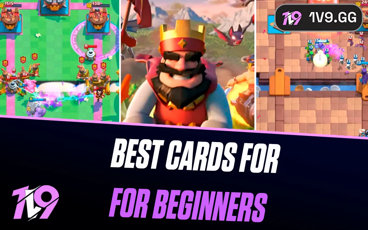 9 Best Cards For Beginners In Clash Royale | 1v9