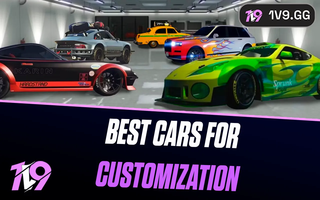 10 Best Cars For Customization In GTA Online | 1v9