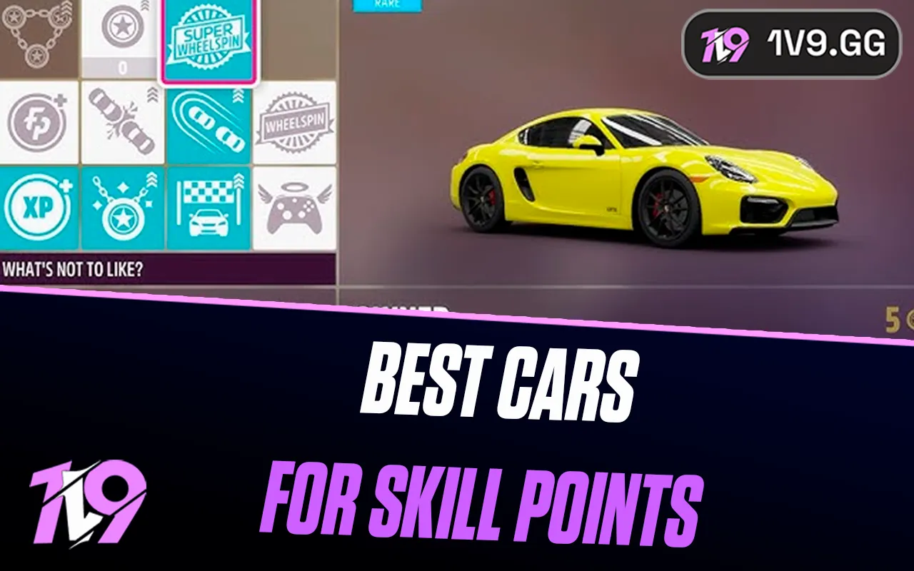 8 Best Cars For Skill Points In Forza Horizon 5 | 1v9