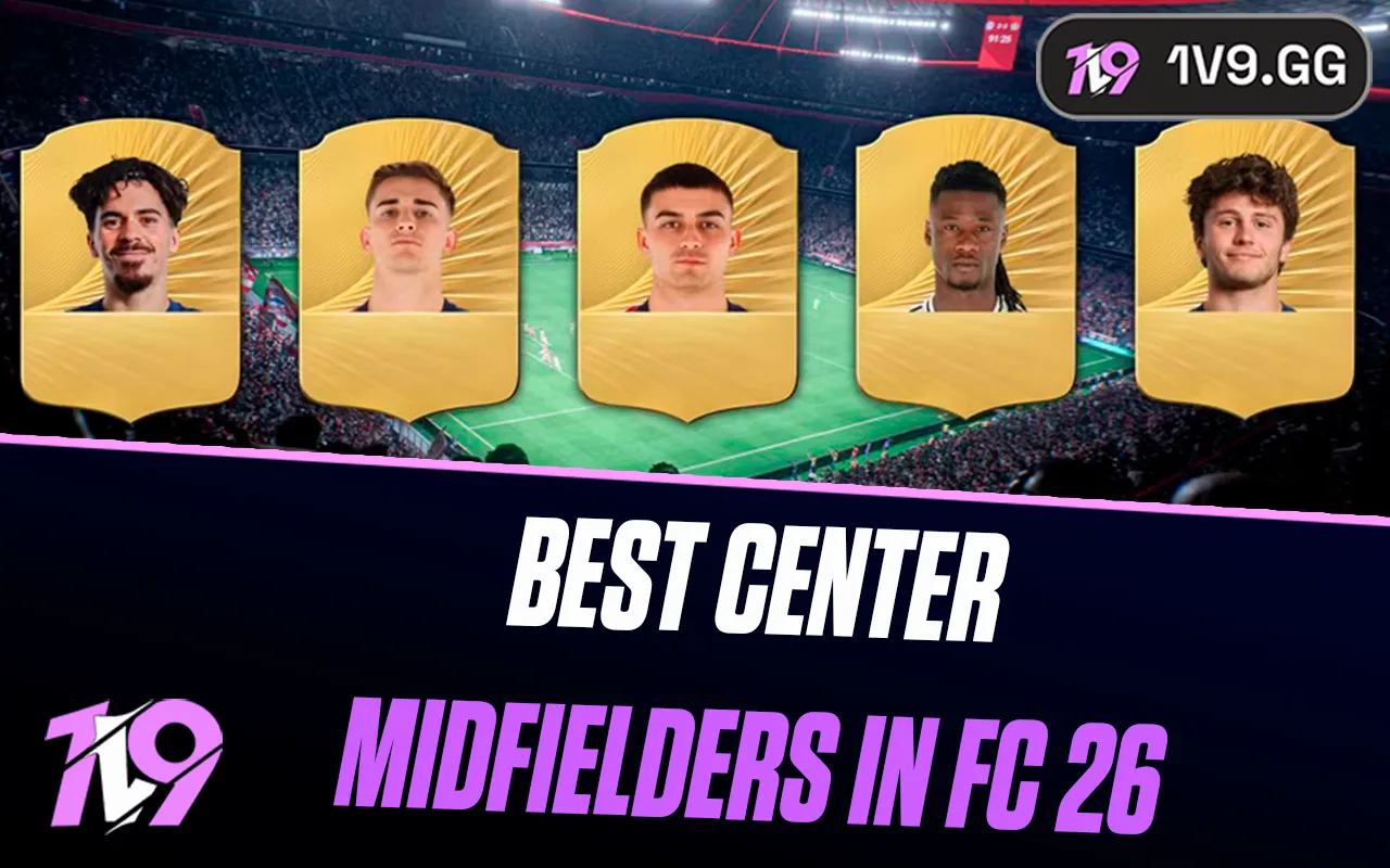 6 Best Center Midfielders in EA FC 26 | 1v9