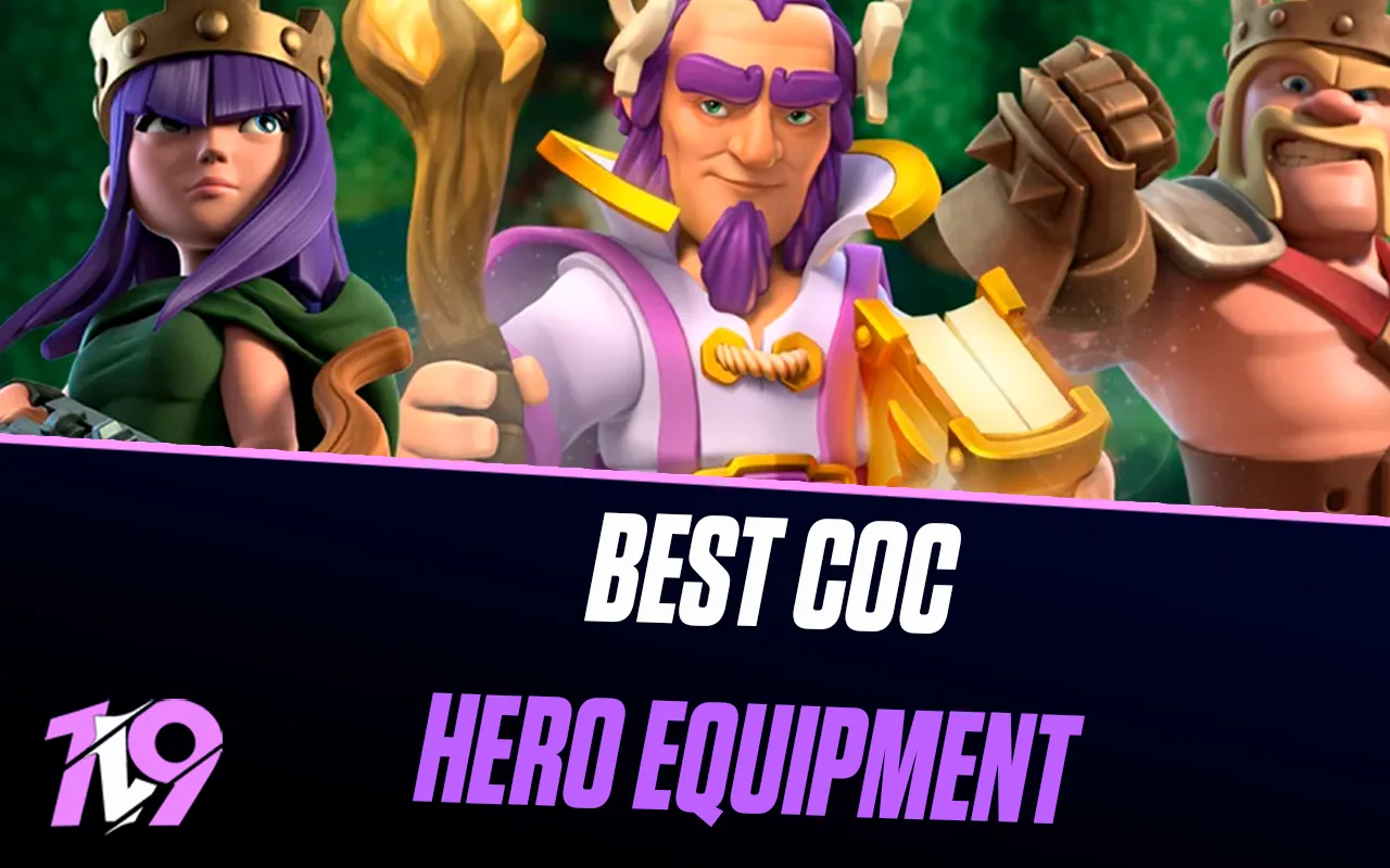 Best Clash of Clans Hero Equipment Tier List | 1v9
