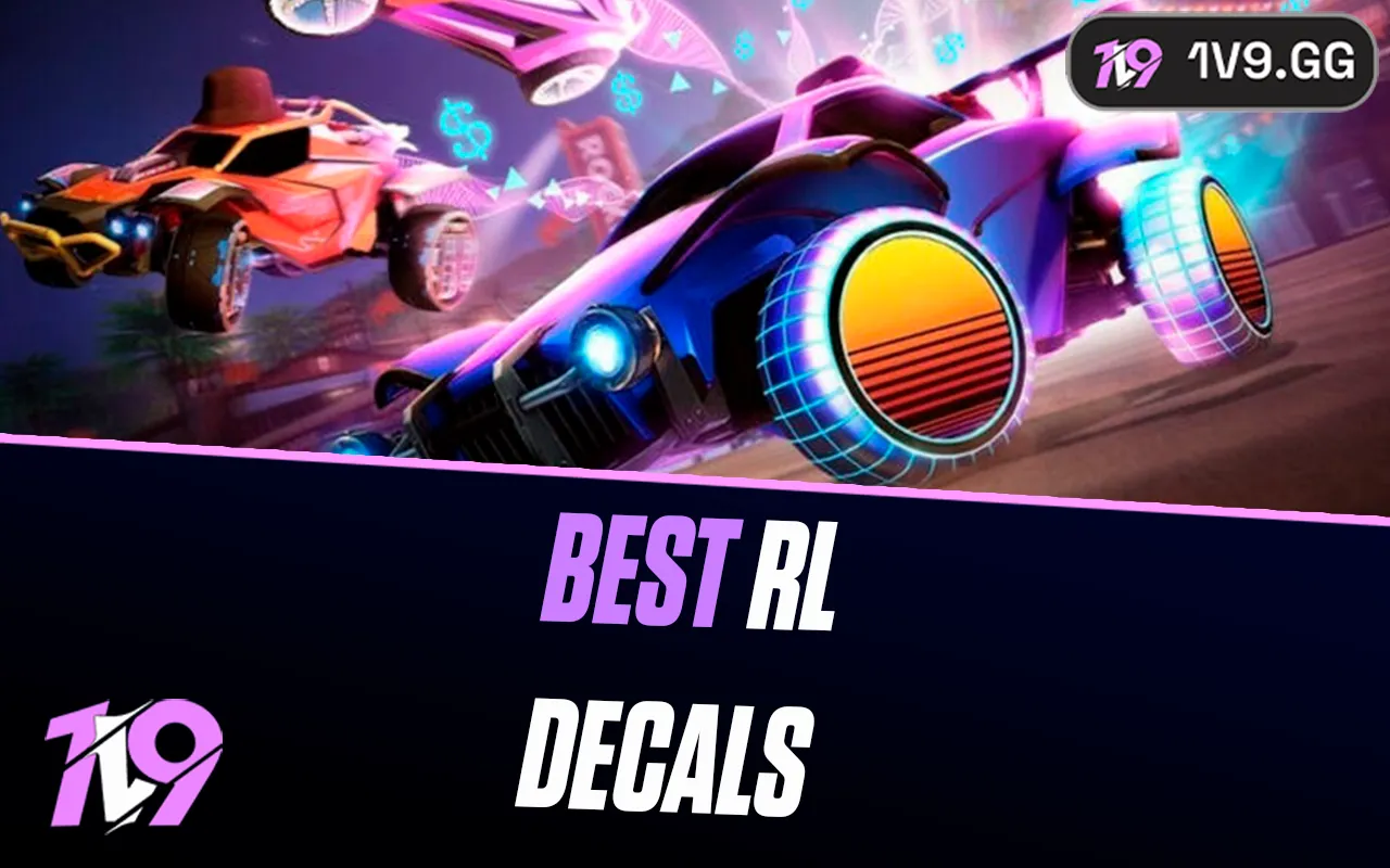 10 Best Decals in Rocket League, Ranked | 1v9