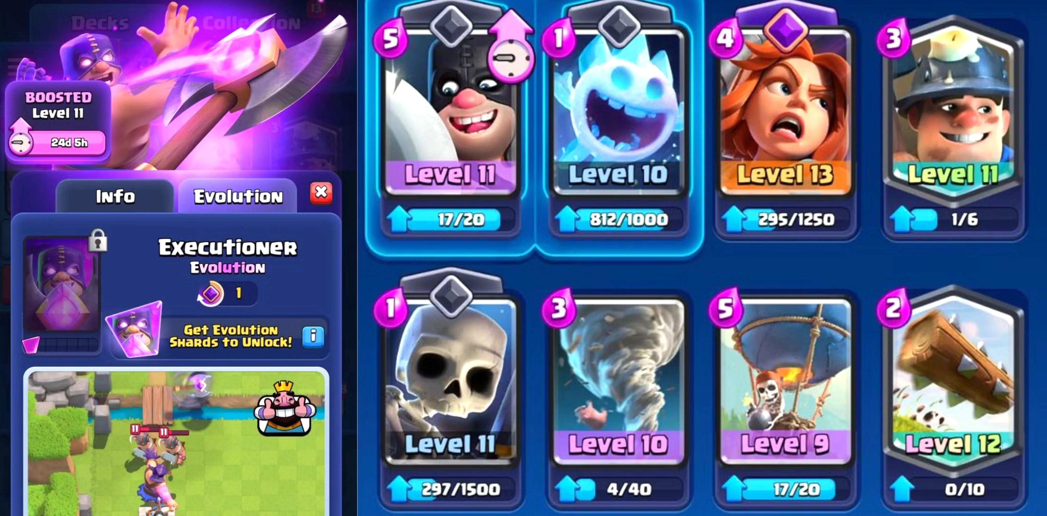 Best Evo Executioner Decks In Clash Royale | 1v9