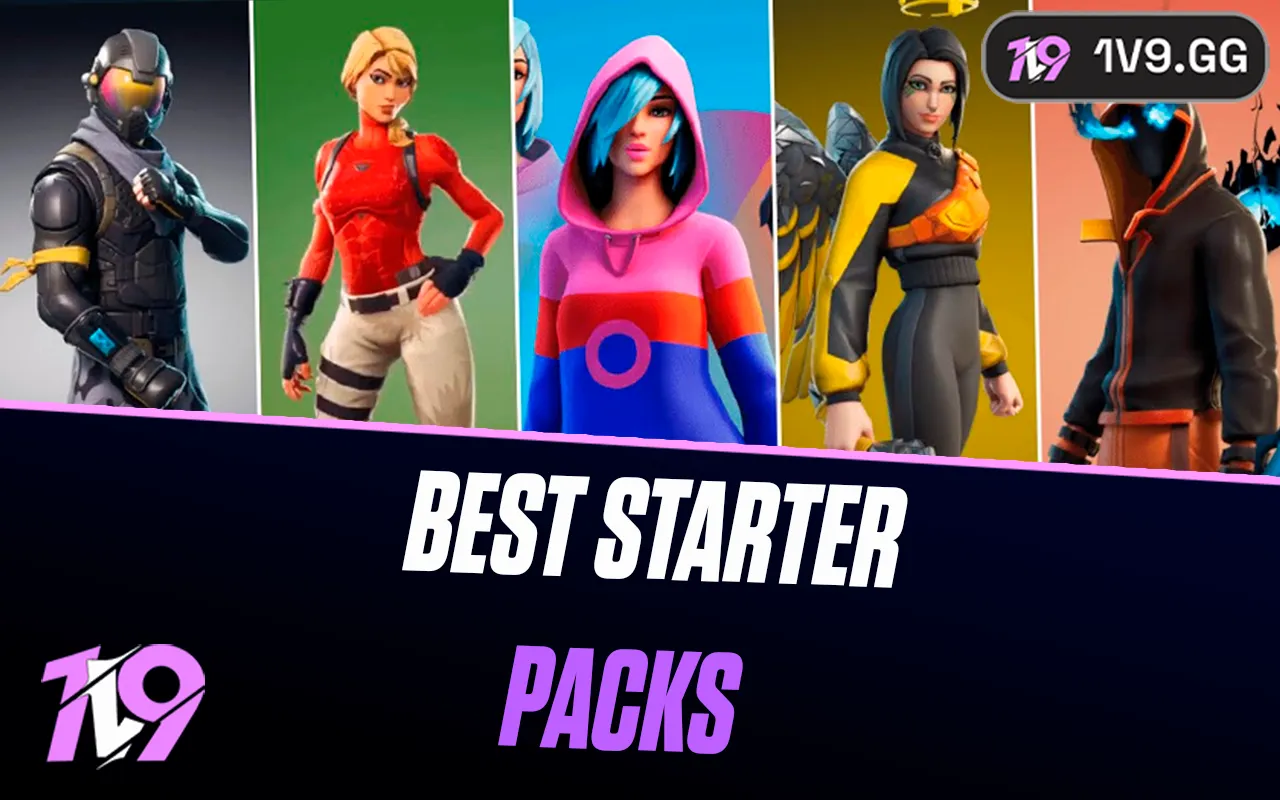 10 Best Fortnite Starter Pack Skins | 1v9