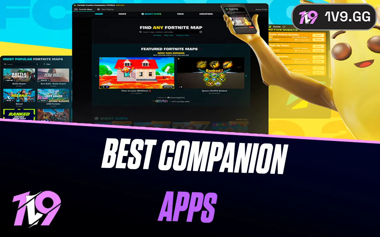 Best Fortnite Overlay & Companion Apps | 1v9