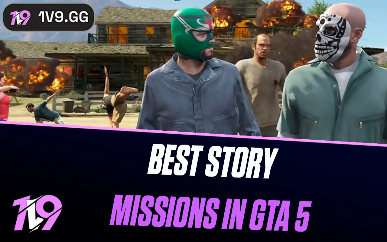 The 8 Best GTA Missions Of All Time | 1v9