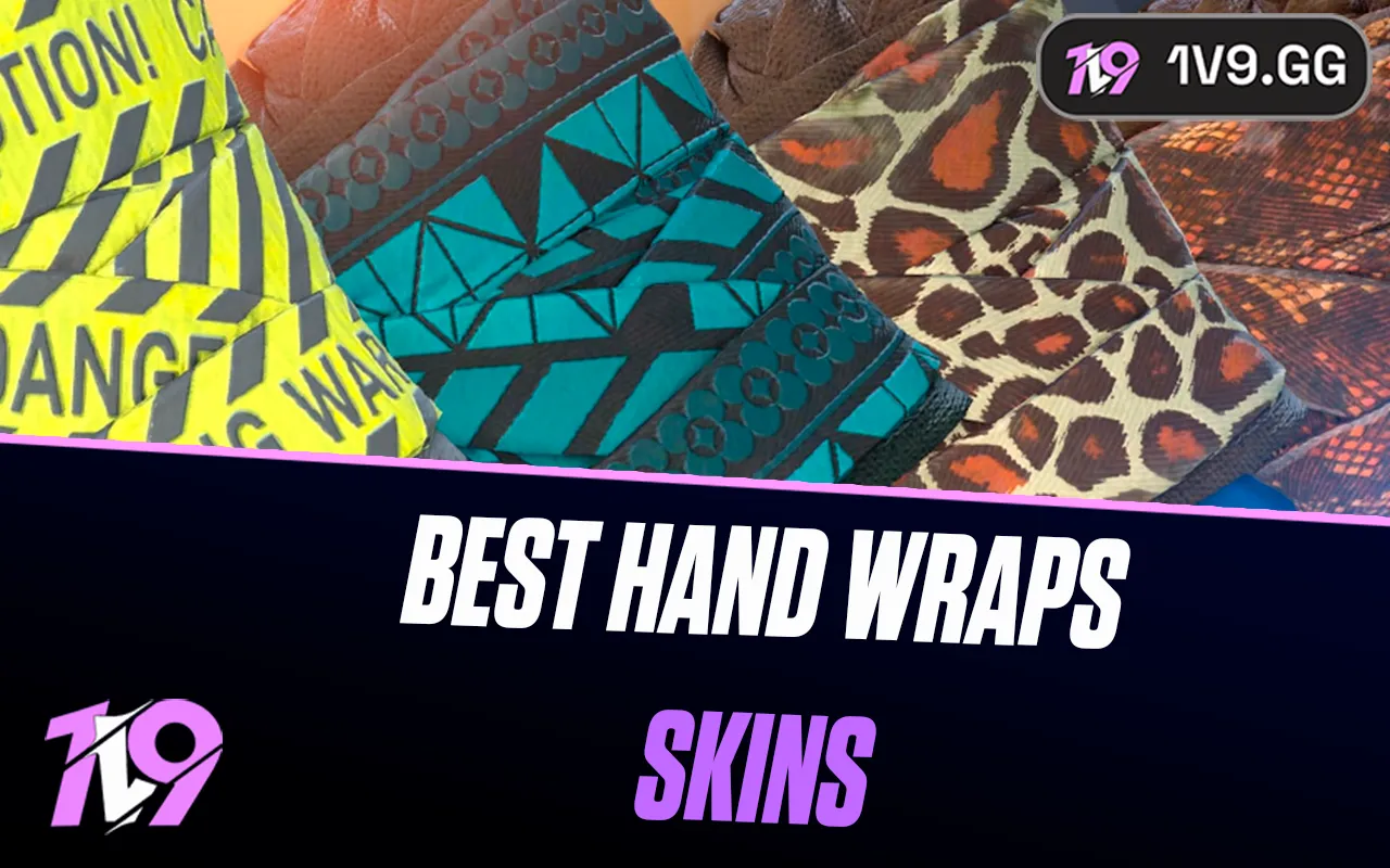 10 Best Hand Wraps Skins In CS2 | 1v9