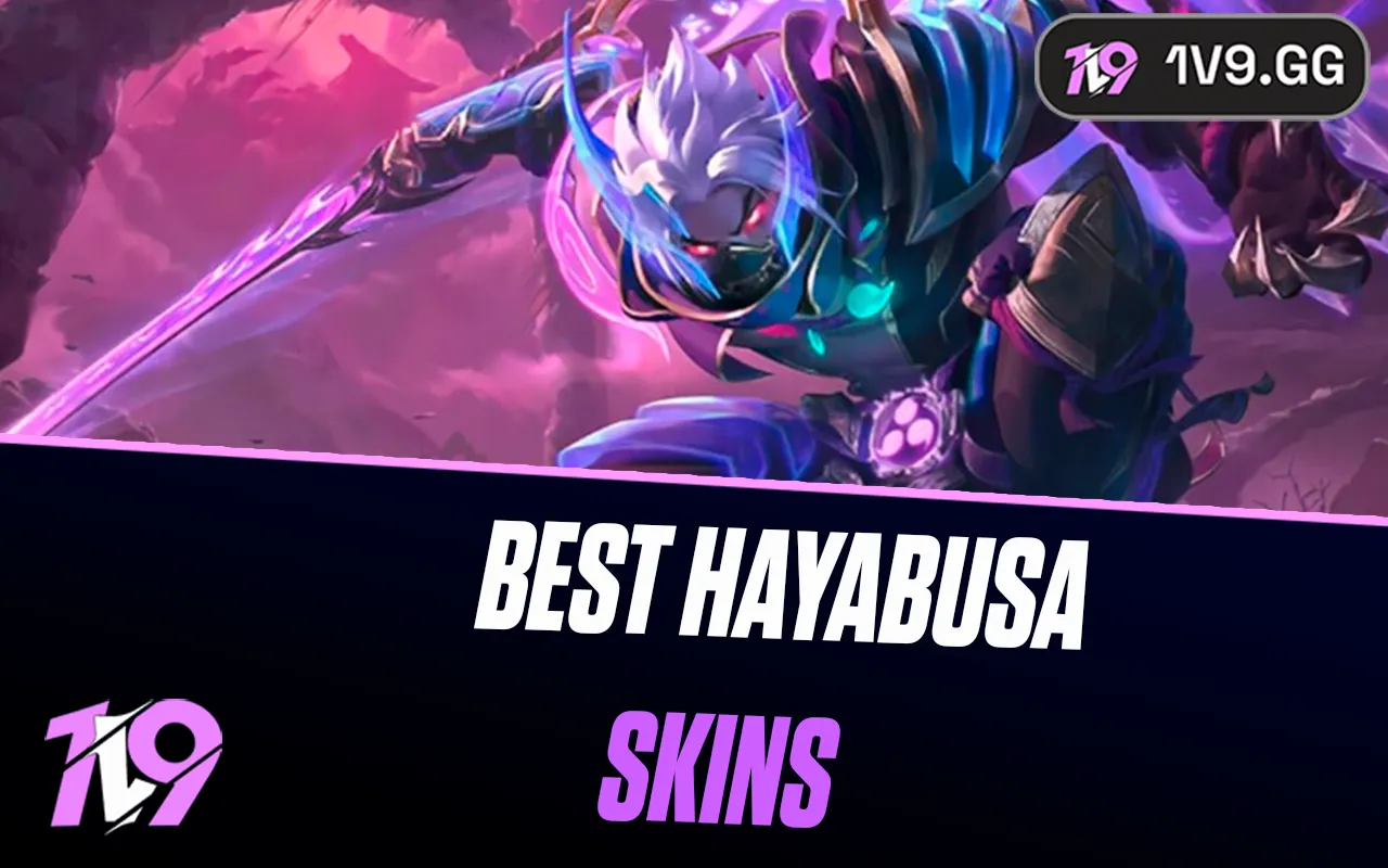 10 Best Hayabusa Skins in Mobile Legends | 1v9