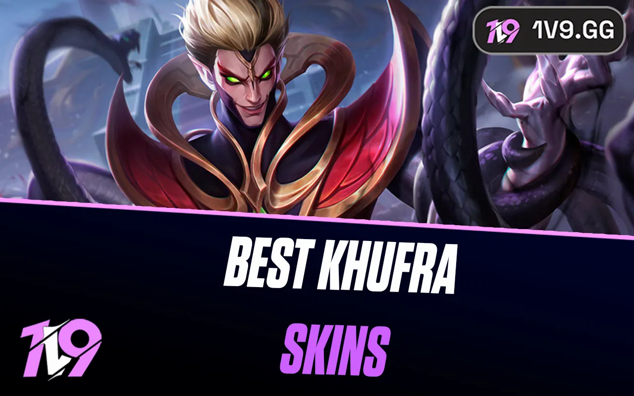 5 Best Khufra Skins in Mobile Legends | 1v9