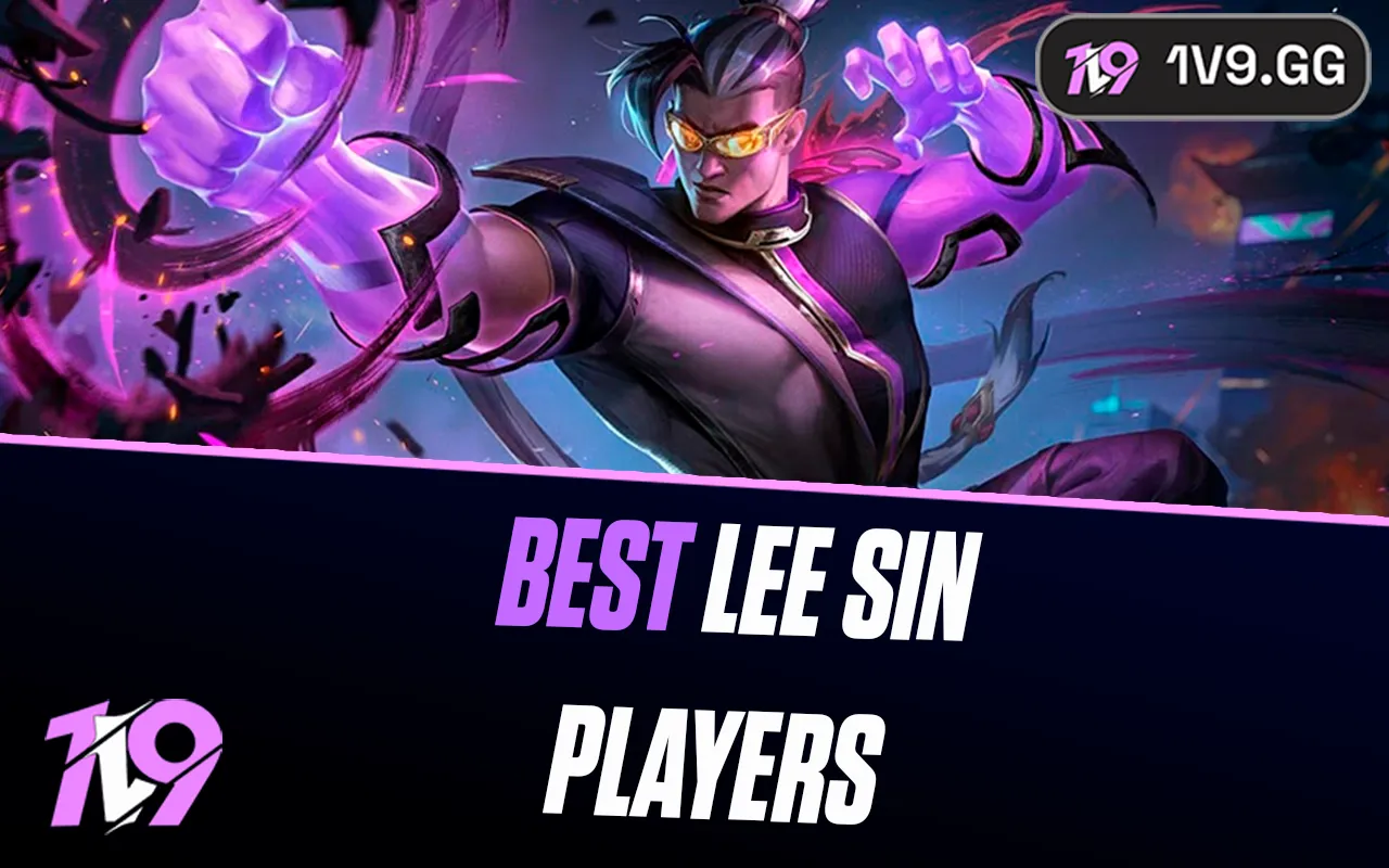 10 Best Lee Sin Players In League of Legends | 1v9