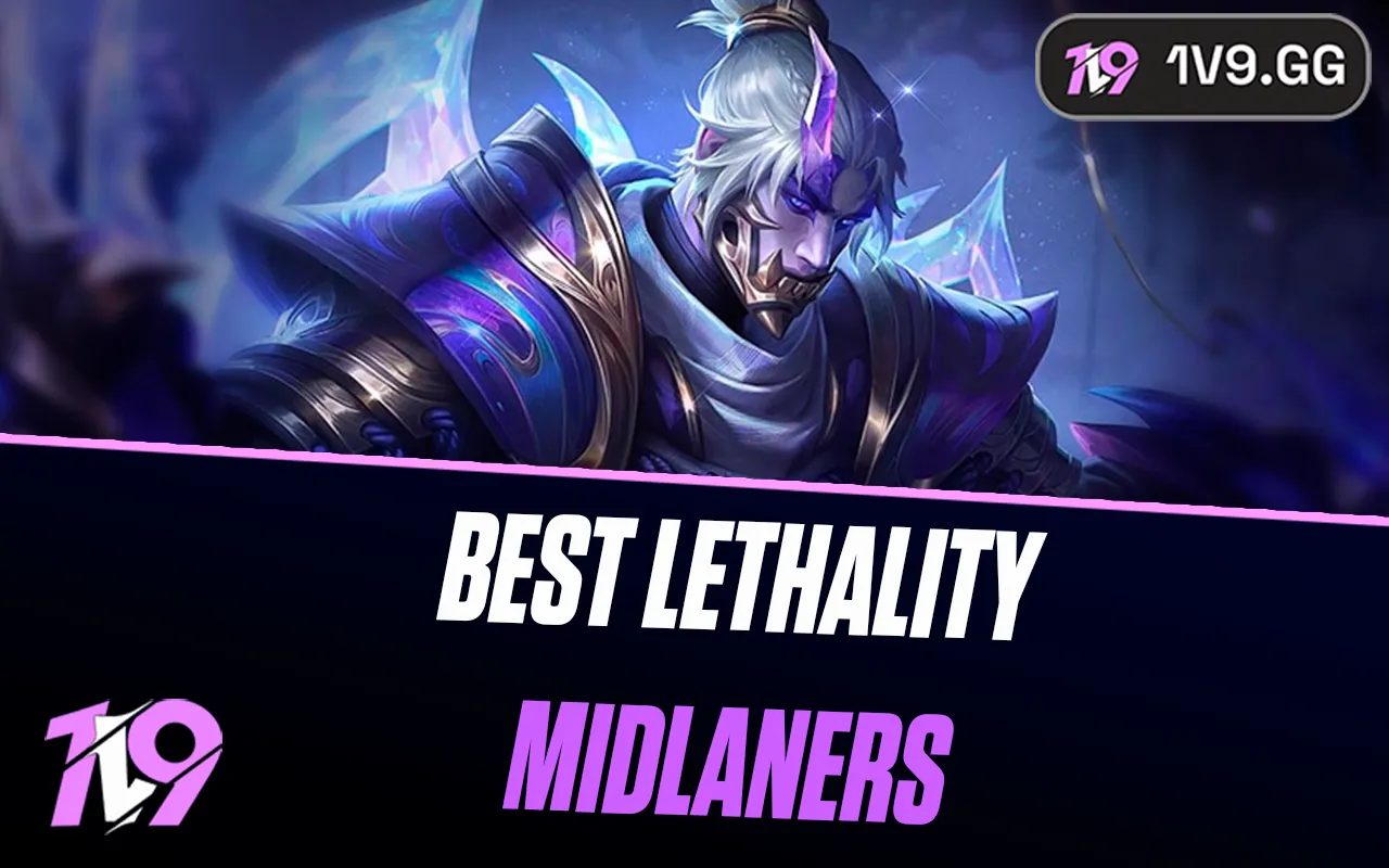 8 Best Lethality Mid Laners in League of Legends | 1v9