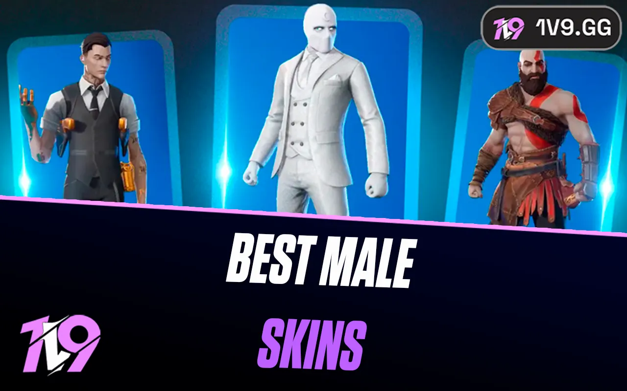 The 10 Best Male Skins In Fortnite | 1v9